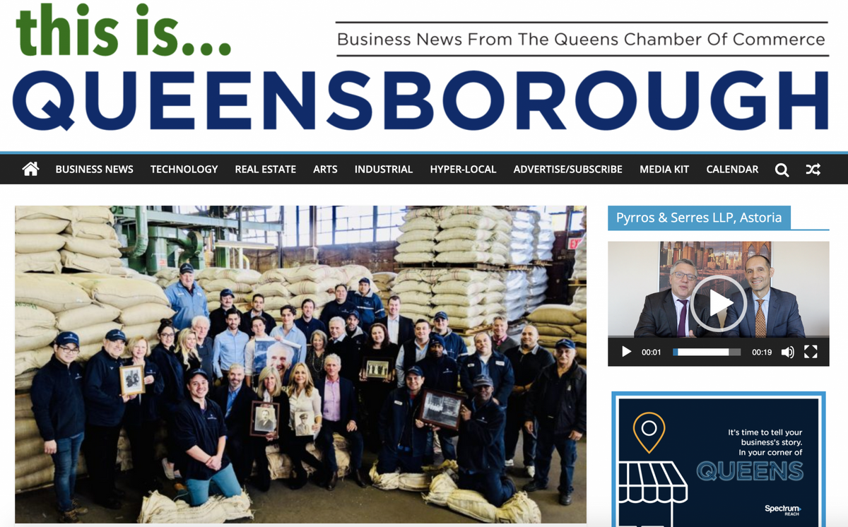 Queensborough Celebrates Vassilaros And Sons Coffee And President Alexan